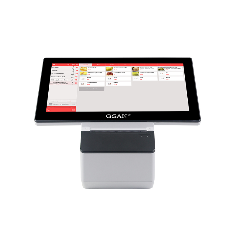 GS-TD30 POS Touch Cash Register All in One Touch Screen POS Terminal ...