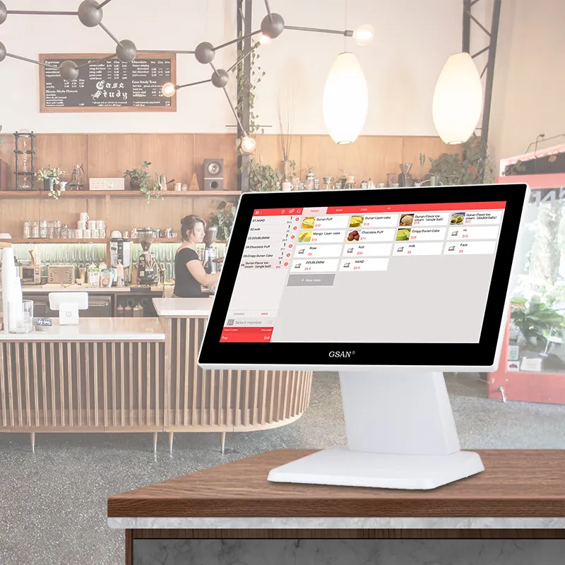 GS-A4 Touch POS System | Restaurant & Retail Cash Register Terminal ...