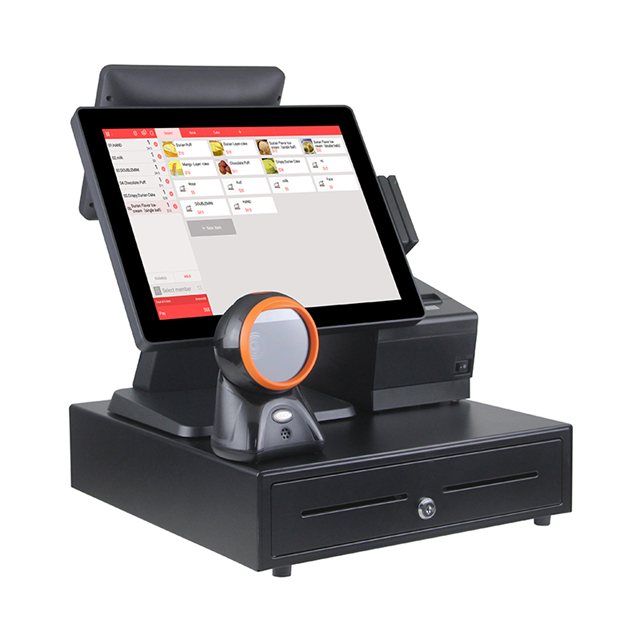 GS-A2 POS Terminal Touch All-In-One Machine 15'' POS System Hardware