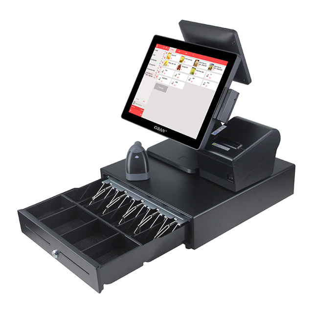 GS-A2 POS Terminal Touch All-In-One Machine 15'' POS System Hardware
